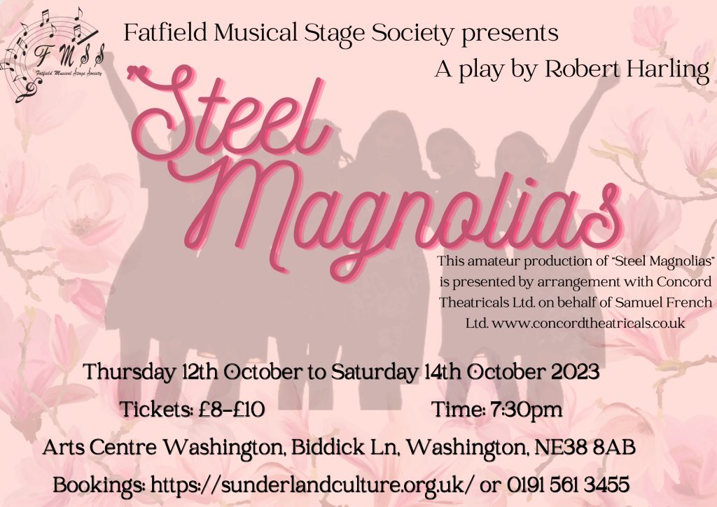NEXT PRODUCTION - Fatfield Musical Stage Society